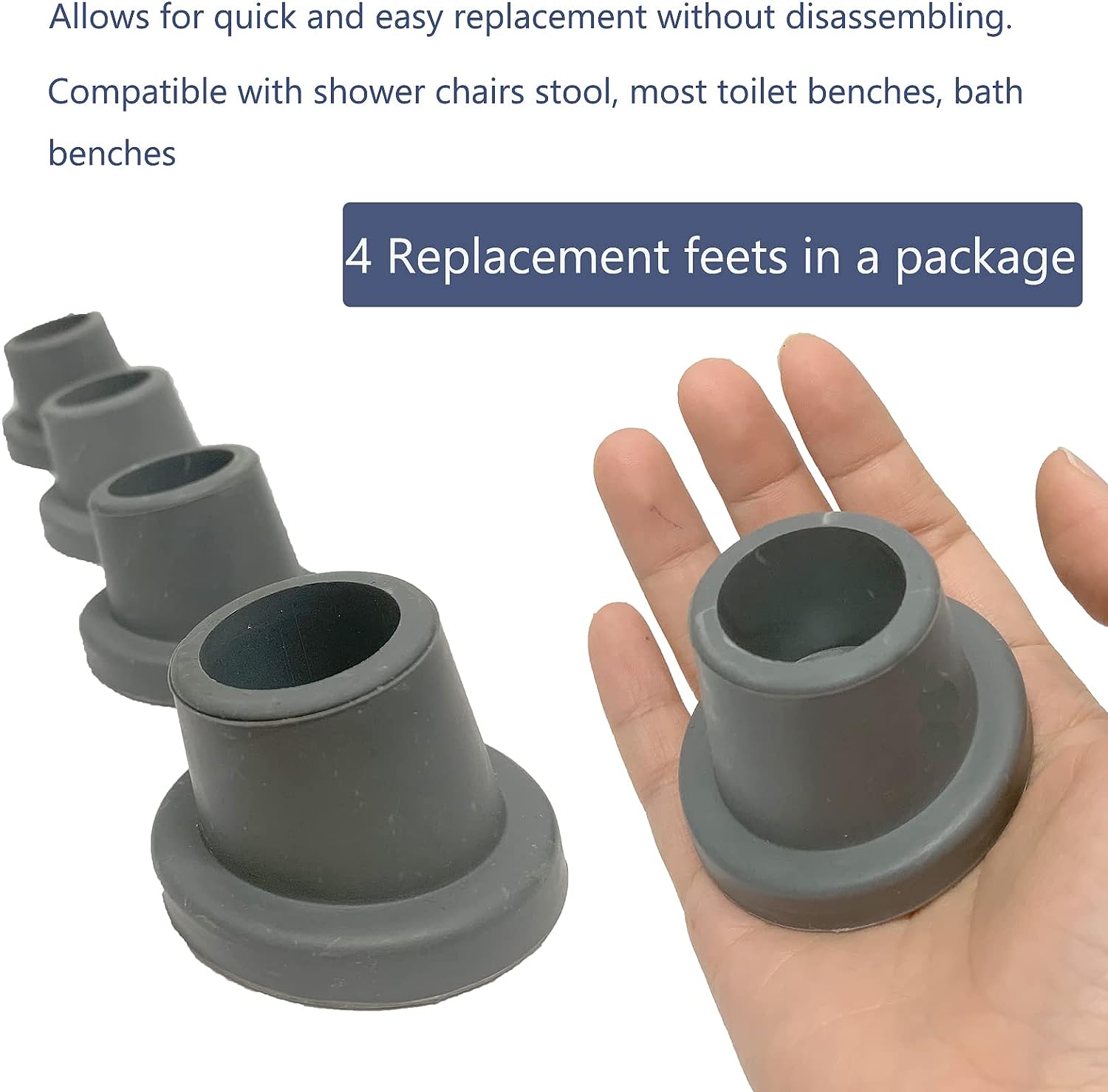HXCH Replacement Feet for Bath Chair Review - Community Care Toolkit